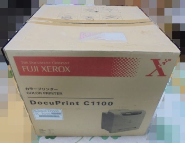 FUJI XEROX A4 カラー プリンタ DocuPrint C1100 箱入り保管品(富士ゼロックス)｜売買されたオークション情報 ...