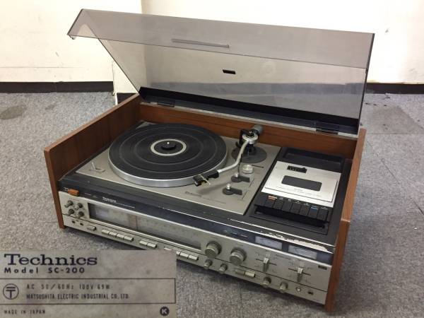 2050: Technics/テクニクス/ターンテーブル/レコードプレーヤー/ラジカセ/SC-200/ジャンク(パナソニック、テクニクス)｜売買されたオークション情報、yahooの商品情報を ...