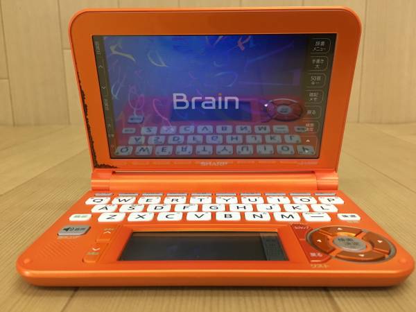 01-E573P SHARP/シャープ カラー電子辞書 Brain ブレーン PW-G5200(シャープ)｜売買されたオークション情報、yahooの商品情報をアーカイブ公開 - オークファン ...