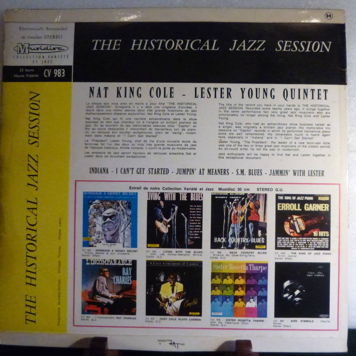 欧州盤 NAT KING COLE LESTER YOUNG QUINTET ALADDINセッション(ジャズ一般)｜売買されたオークション ...