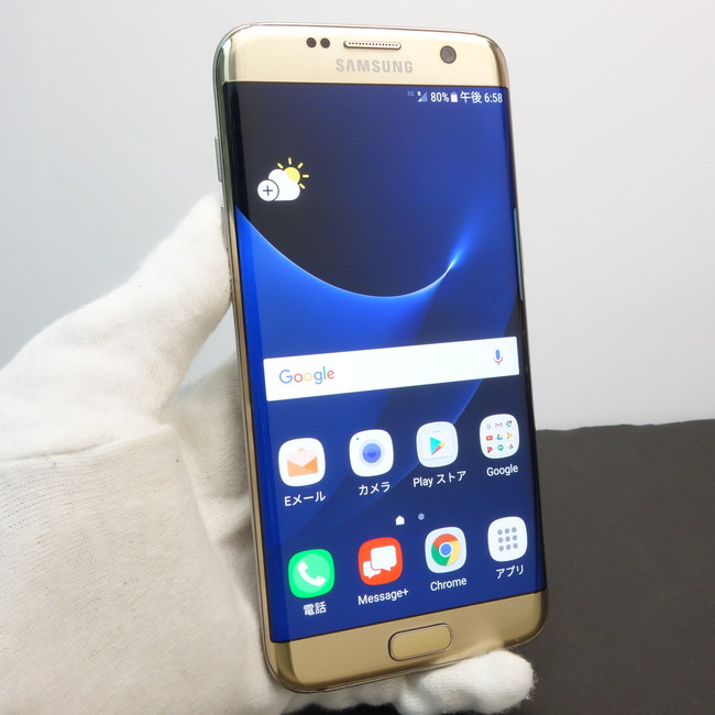 4G LTE Samsung Galaxy S7 edge 32GB ゴールド SIMフリー ギャラクシーS7(海外用)｜売買された ...