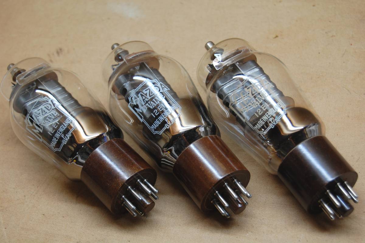 真空管 EDISWAN MAZDA 12E1/CV345 in Gvt. Box NOS pair+1pc. 3pcs.(真空管)｜売買された ...