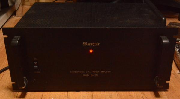 レア物 MAXONIC MA-151 OTL式の真空管アンプ の真空管のセット付き(本体)｜売買されたオークション情報、yahooの商品情報を ...