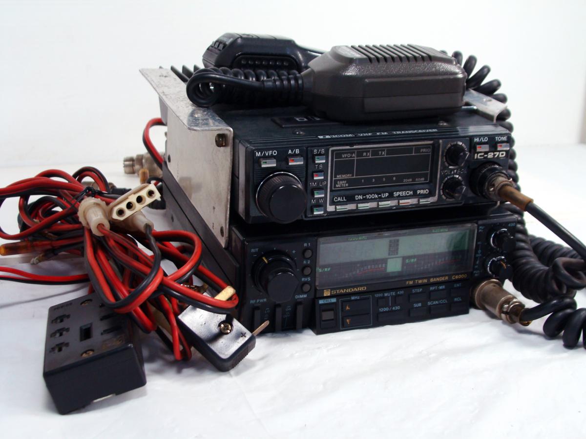 100 ICOM IC-27D/STANDARD C6000 2台セット トランシーバー 0914-802(その他)｜売買されたオークション ...