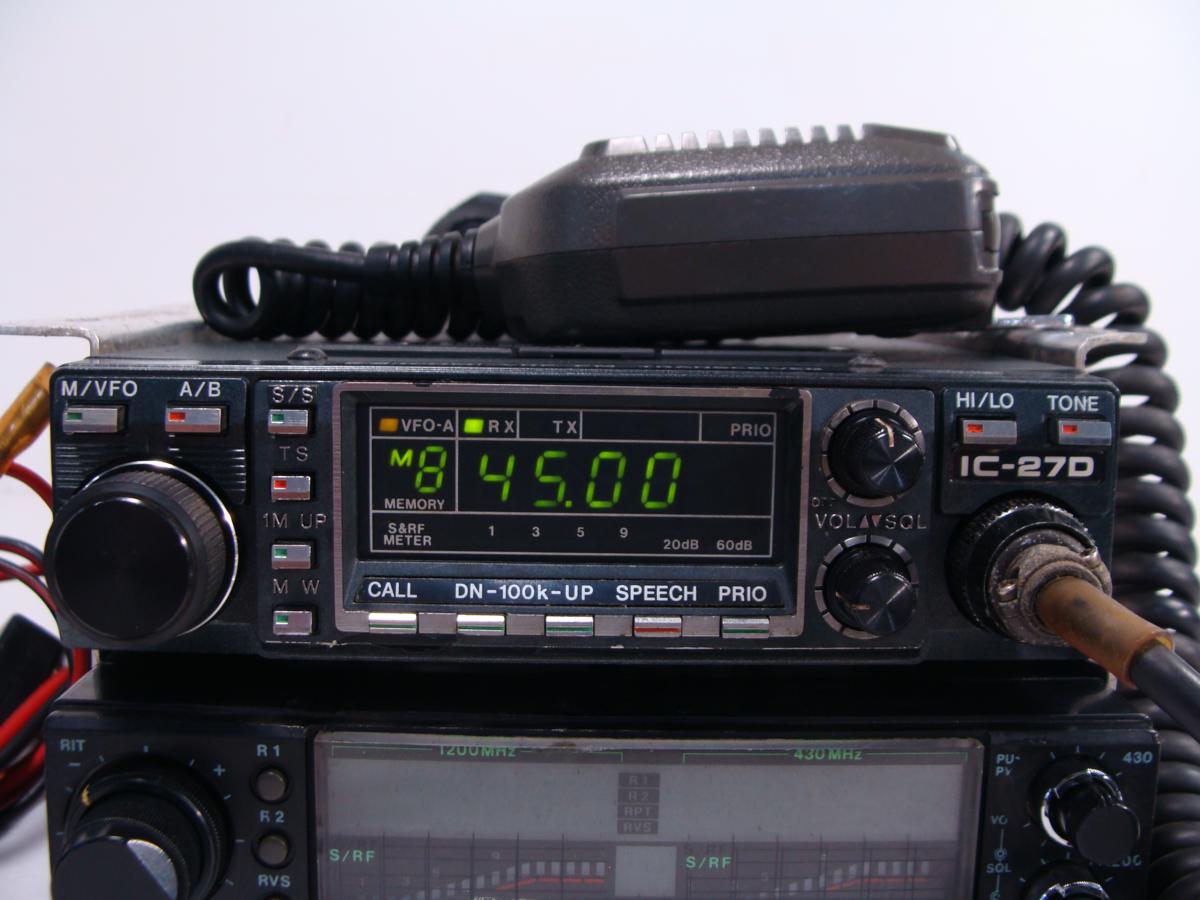 100 ICOM IC-27D/STANDARD C6000 2台セット トランシーバー 0914-802(その他)｜売買されたオークション ...