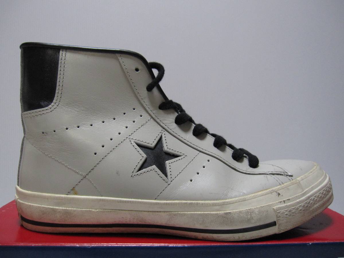 コンバース ONE STAR HI 26.0cm タケオキクチ別注 グレー/ブラック 日本製 ワンスター(26.0cm)｜売買された ...