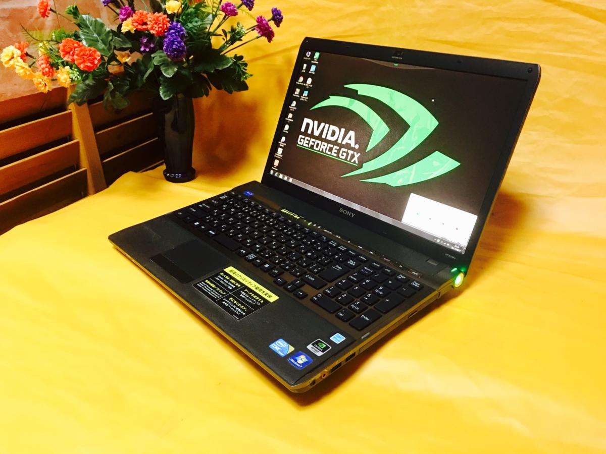 ゲーミング Win10 Core-i7 ソニーVaio VPCF119FJ GeForce GT 330M 16.4インチ FullHD ...