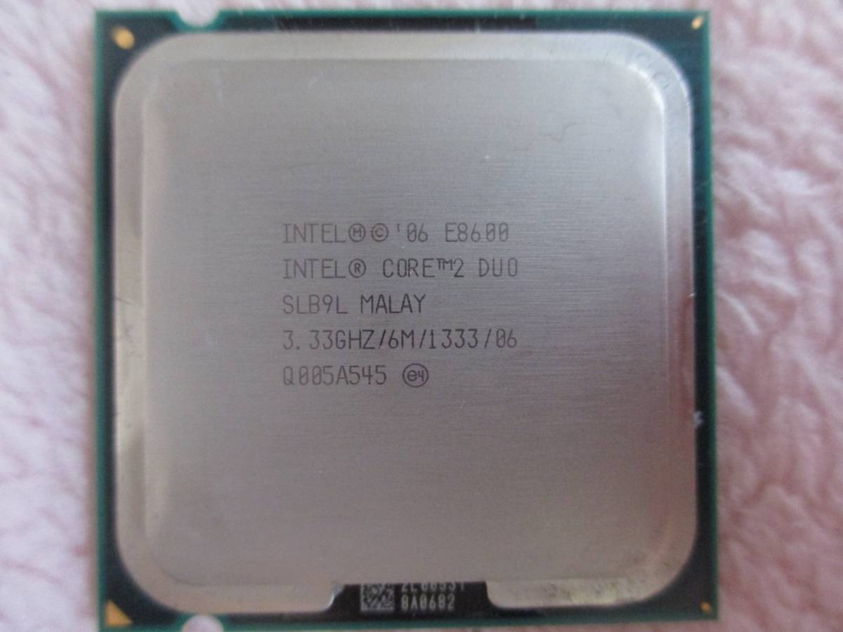 INTEL CORE2 DUO CPU 3.33GHz/6M/1333/06 品(Core2)｜売買されたオークション情報、yahooの商品 ...
