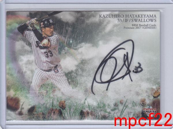 17BBM GENESIS 東京ヤクルトスワローズ 畠山和洋 30枚限定直筆クロスサイン(2014年～)｜売買されたオークション情報、yahooの商品情報をアーカイブ公開 - オークファン ...