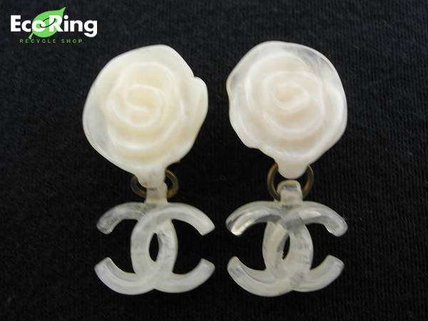 1円 シャネル 02P カメリア ココマーク イヤリング ホワイト BN121(イヤリング)｜売買されたオークション情報、yahooの商品情報 ...
