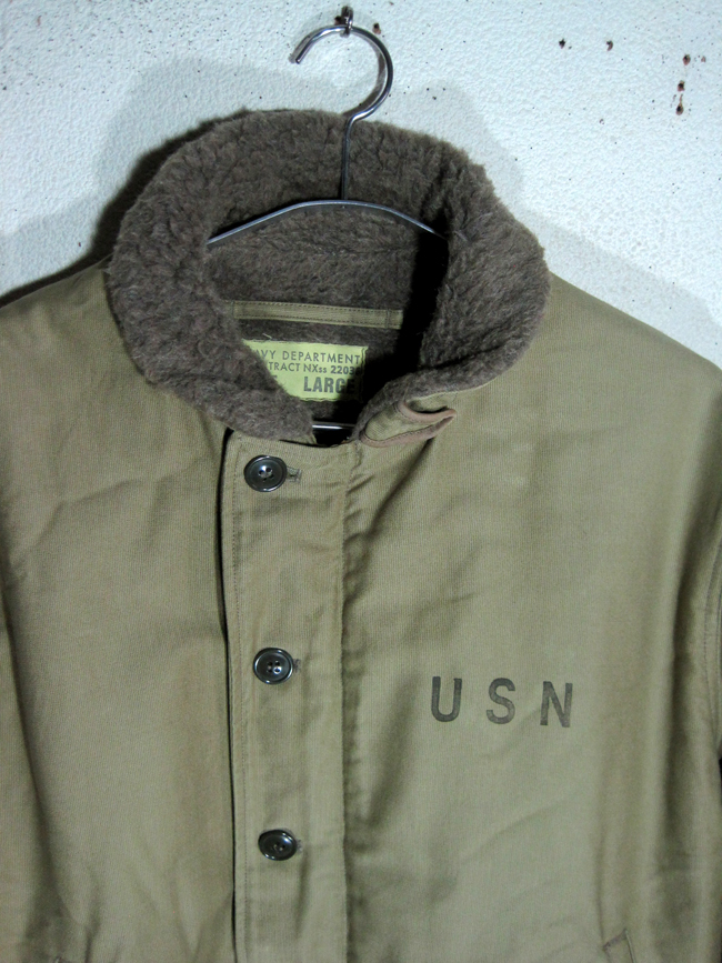 BUZZ RICKSON'SバズリクソンズN-1 NAVY DEPARTMENT 40's MODEL/N-1デッキジャケット 1940年モデル/L/BR12031 BR12022/東洋 ...