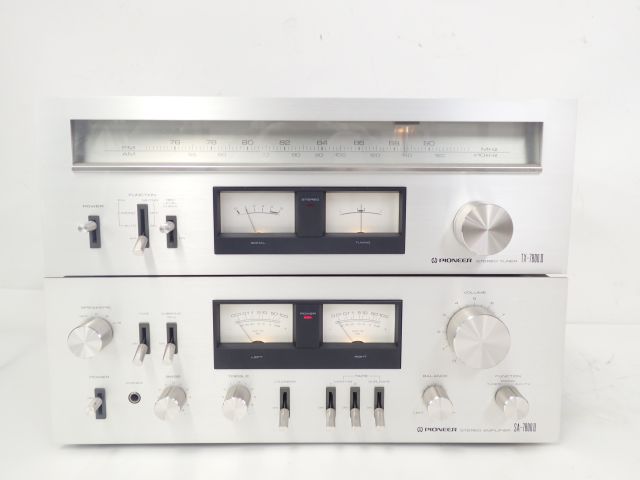 Pioneer SA-7800 II プリメインアンプ + TX-7800 II チューナー 2台セット パイオニア 4F386-2 ...