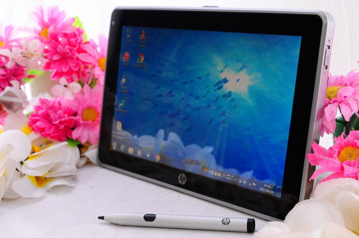 お買得 HP Slate 2 Tablet PC 定番のWin7 爆速SSD 小型 軽量 無線 Wi-Fi Office搭載(13インチ未満 ...