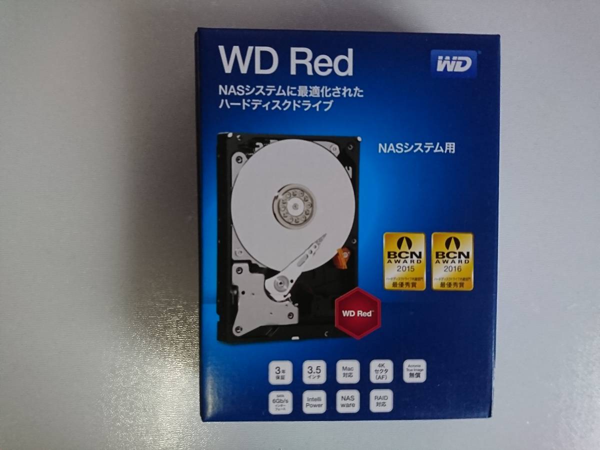 WD Red WD60EFRX(2TB～)｜売買されたオークション情報、yahooの商品情報をアーカイブ公開 - オークファン（aucfan.com）