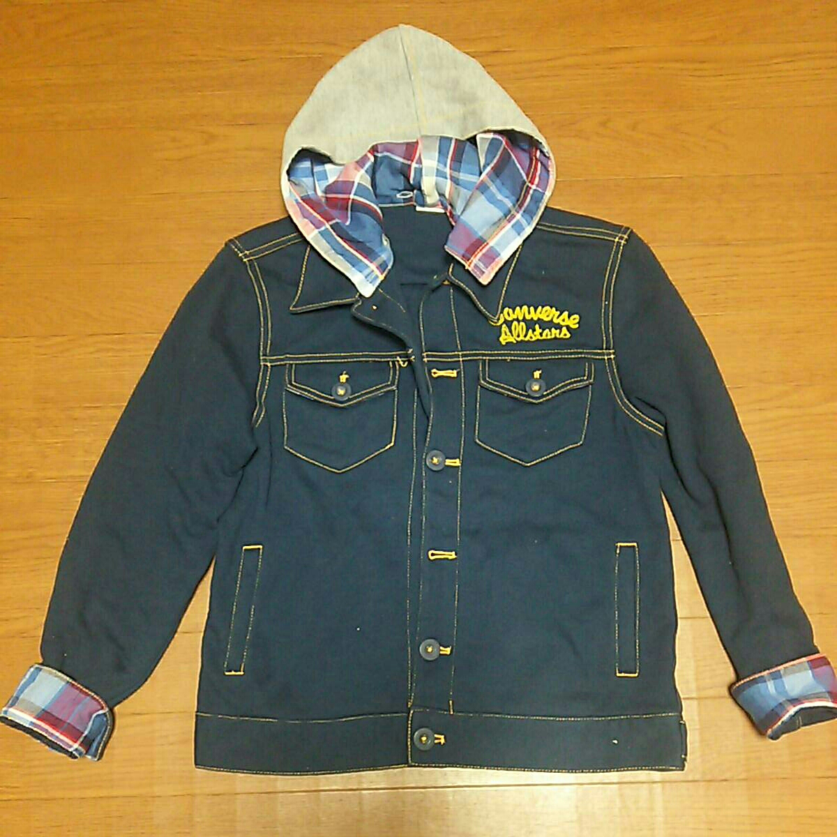 Converse Allstars コンバース ジャケット ジャンパー 160 ㎝(160（155cm～）以上)｜売買されたオークション情報、yahooの商品情報をアーカイブ公開 ...