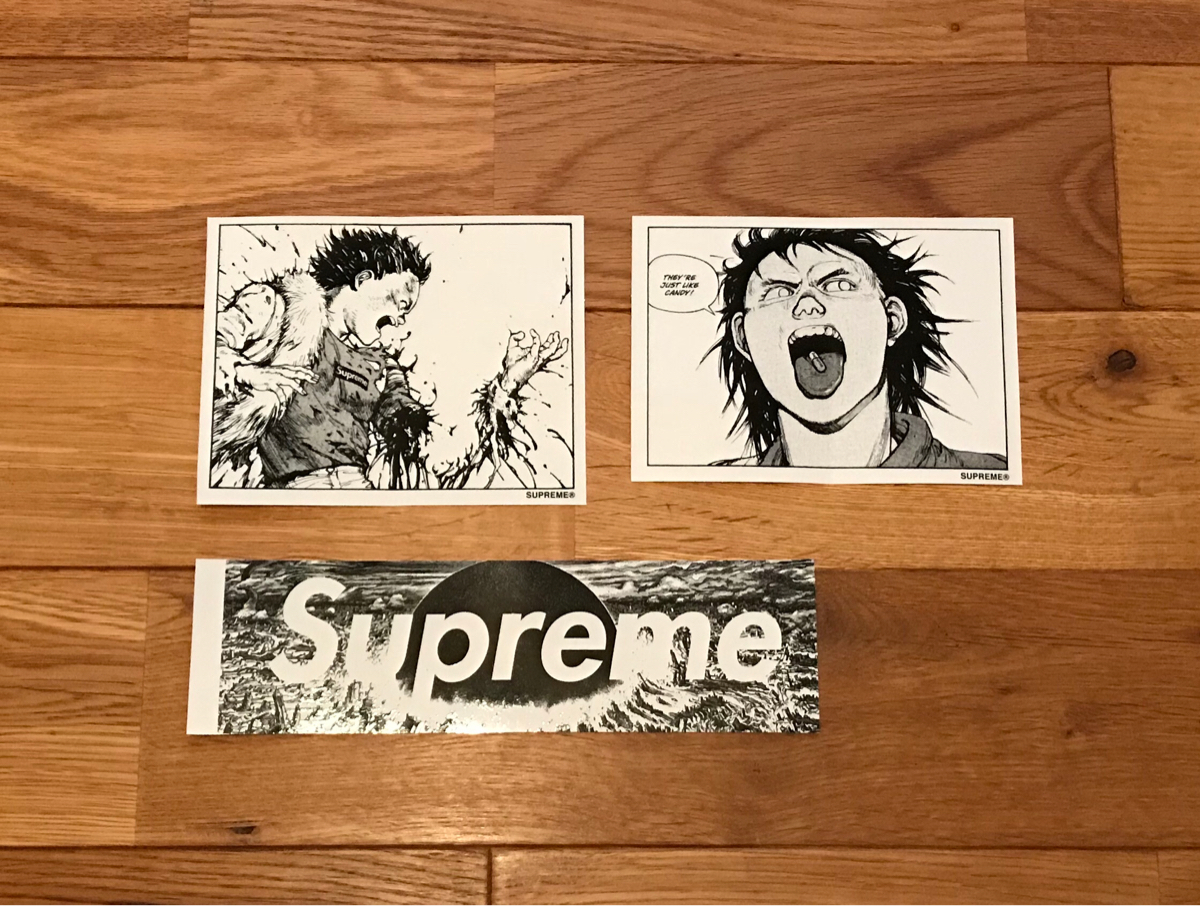 即日発送 AKIRA × Supreme sticker ステッカーセット Arm Yamagata Pill アキラ(シュプリーム)｜売買さ ...