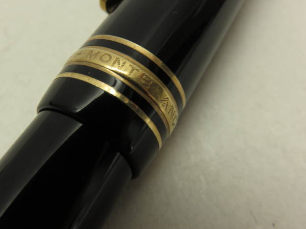 1円 モンブラン マイスターシュテュック ペン先14K 4810 万年筆 ブラック×ゴールド DD372(モンブラン)｜売買されたオークション ...
