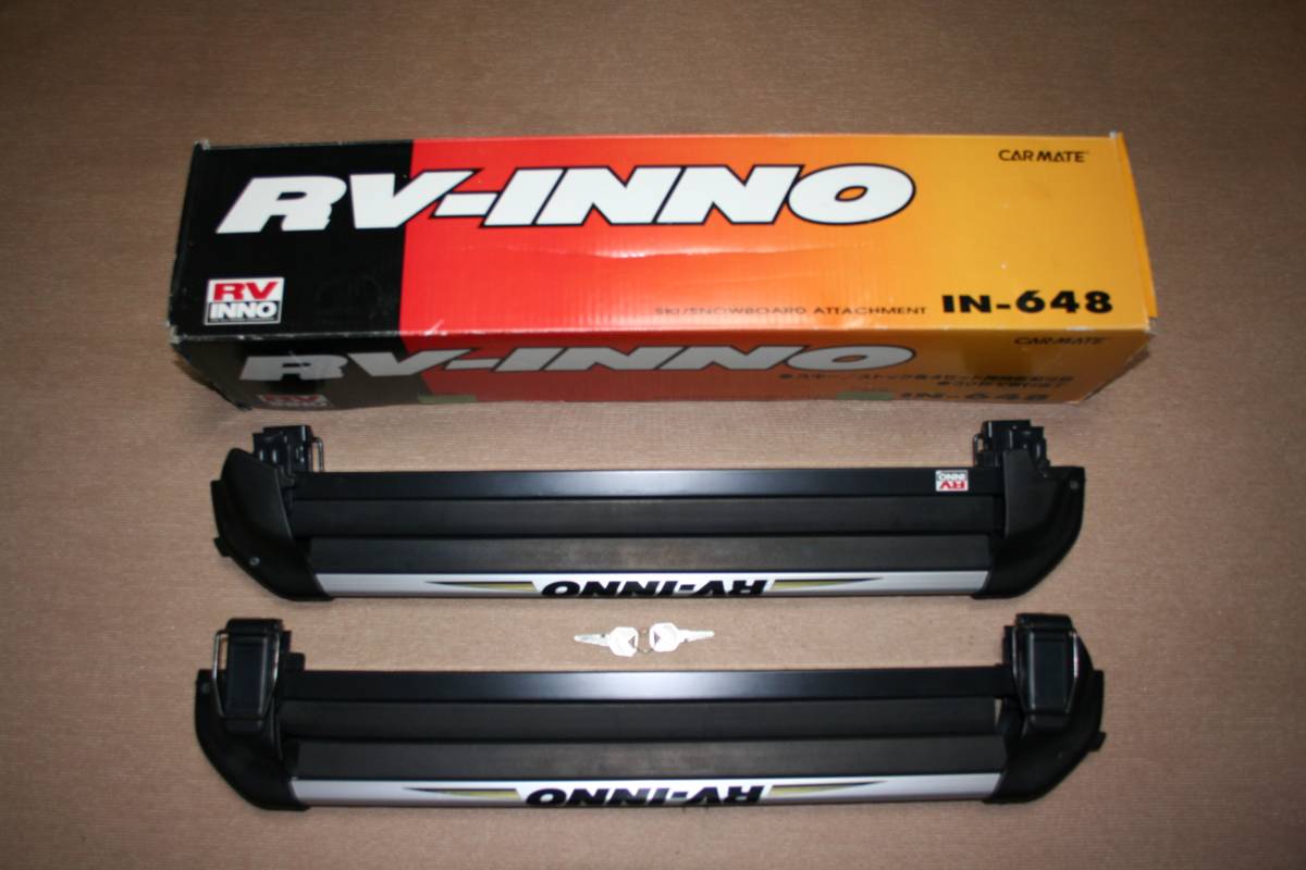スキー/スノーボード用アタッチメント RV-INNO：IN-648 ＜使用回数少なく： ＞(スキーキャリア、スノーボードキャリア)｜売買されたオークション情報、yahooの商品情報をアーカイブ ...
