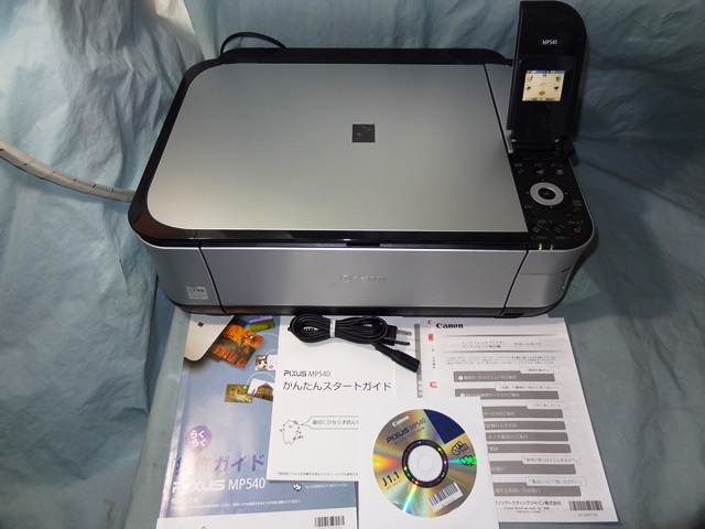Canon PIXUS MP540 複合機 キャノン プリンター 印刷枚数202枚 D7.3% に近い良い状態だと思います(キヤノン)｜売買さ ...