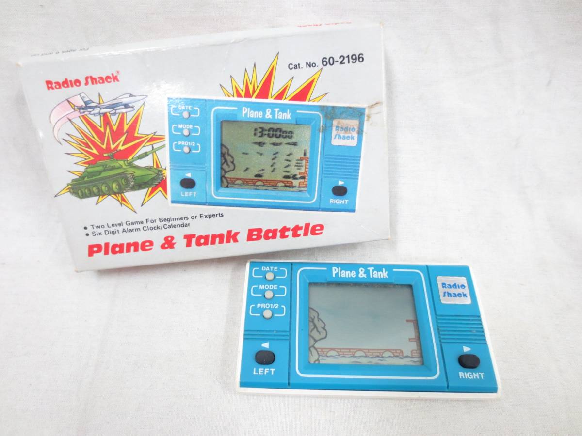 海外版 ゲームウォッチ Plane＆Tank Battle Radio Shack 箱付き(ゲームウォッチ)｜売買されたオークション情報 ...