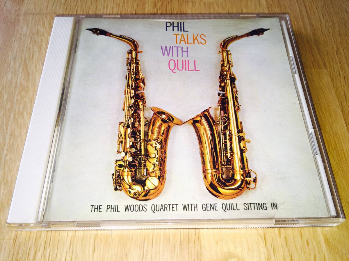 PHIL TALKS WITH QUILL @ フィル ウッズ & ジーン クィル / THE PHIL WOODS QUARTET WITH ...