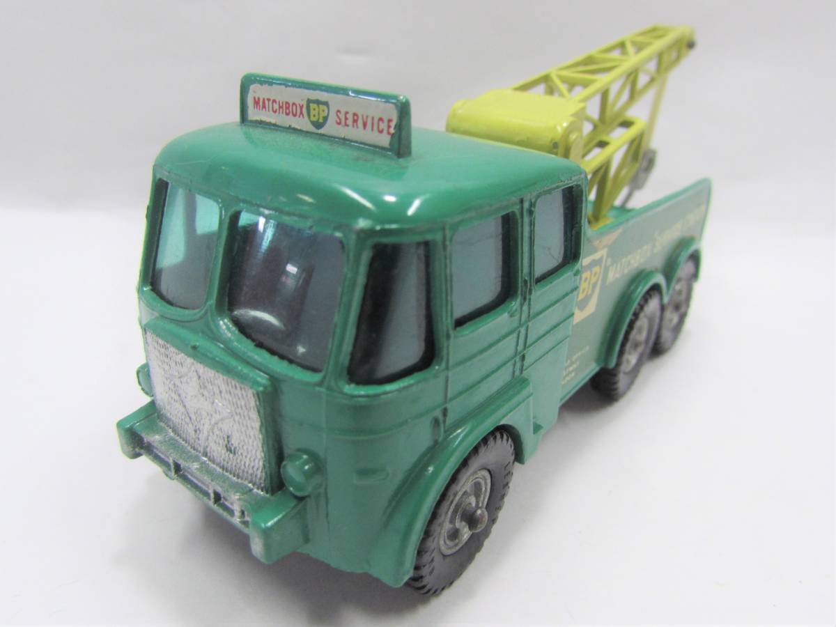 ミニカー LESNEY レズニー FODEN BREAKDOWN TRACTOR クレーン車 No.12 イギリス製 レトロ(マッチボックス ...