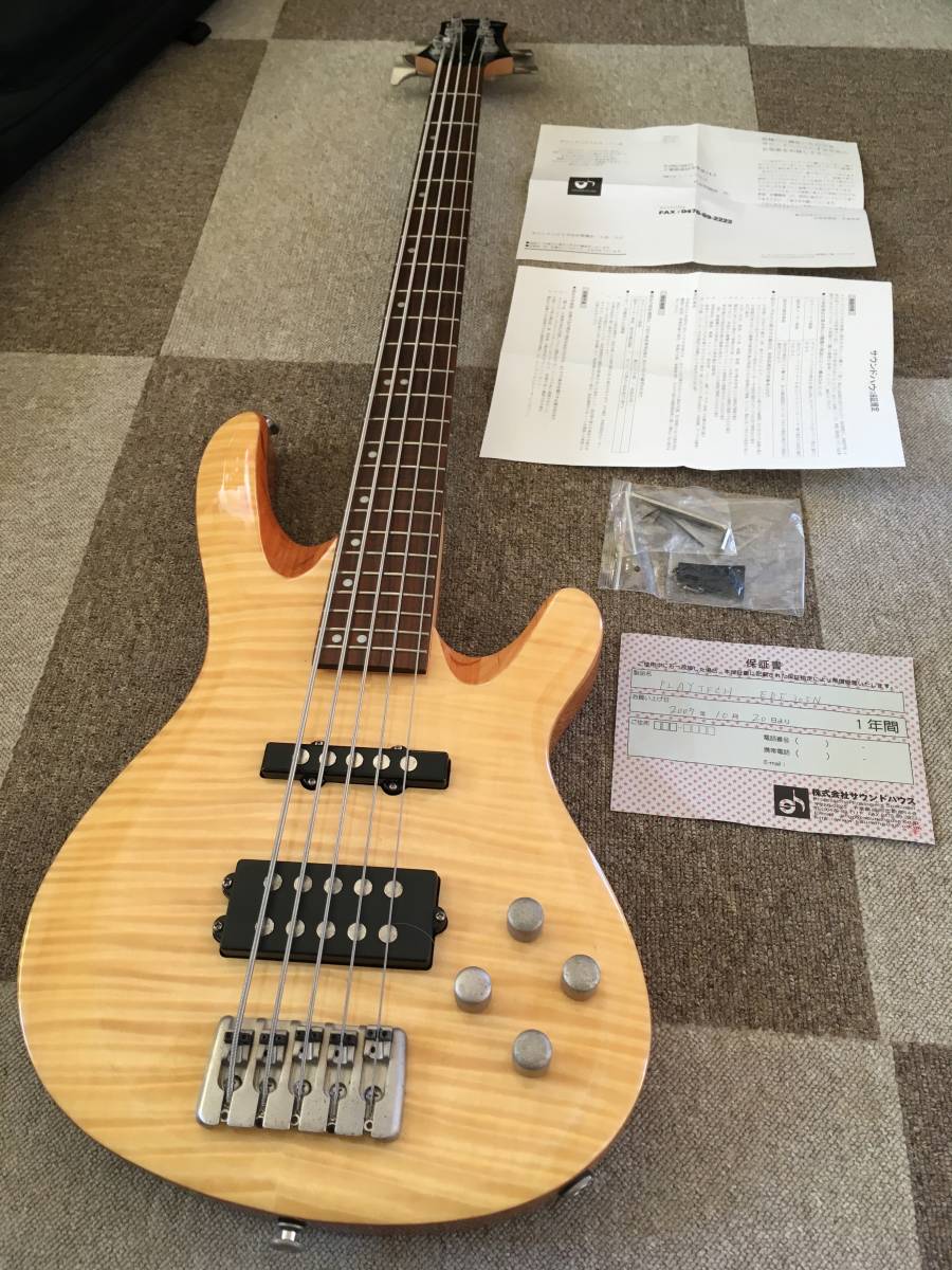 PLAYTECH 5弦ベース プレイテック EBF-305 サウンドハウス(その他)｜売買されたオークション情報、yahooの商品情報をアーカイブ公開 - オークファン（aucfan.com）