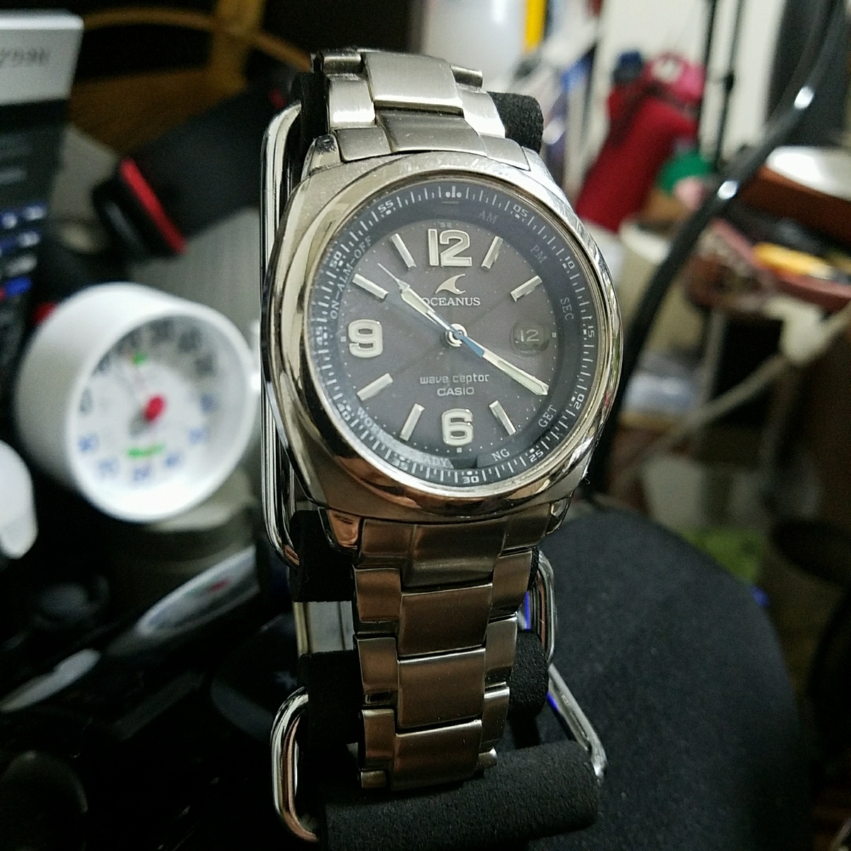 カシオCASIO OCW-110TDJ オシアナス チタン サファイアガラス LEDライト付き 良品(OCEANUS)｜売買されたオークション ...