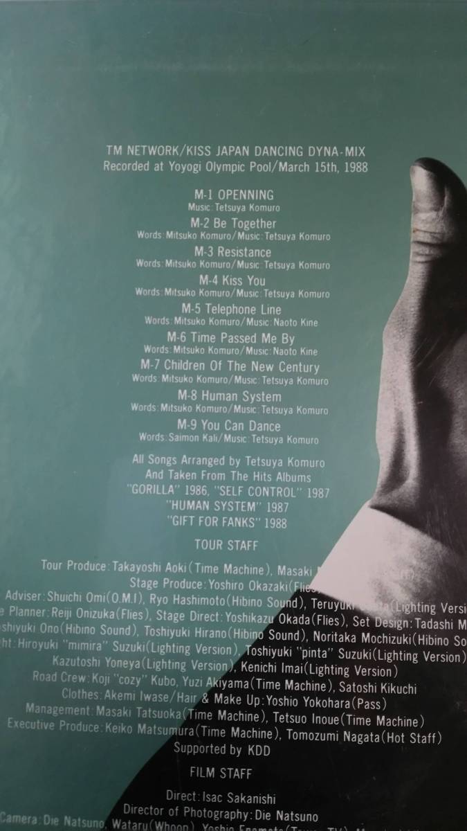 TM NETWORK レーザーディスク LD 3枚セット Gift for fanks Video 1985-88 / KISS JAPAN LIVE2 1988 / CAMP FANKS ...