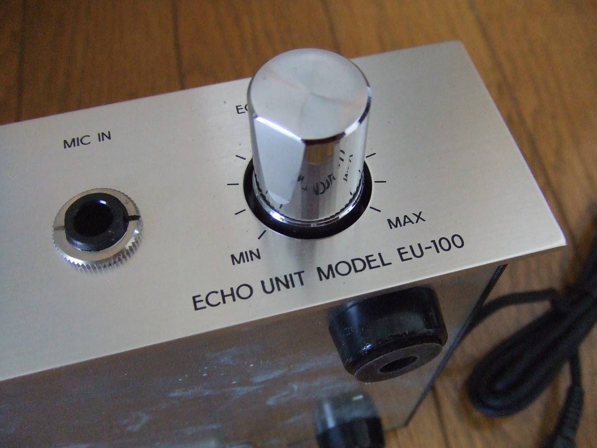 C678 昭和レトロ Aurex エコーユニット EU-100 動作未確認 ジャンク扱い(その他)｜売買されたオークション情報、yahooの商品情報をアーカイブ公開 - オークファン ...