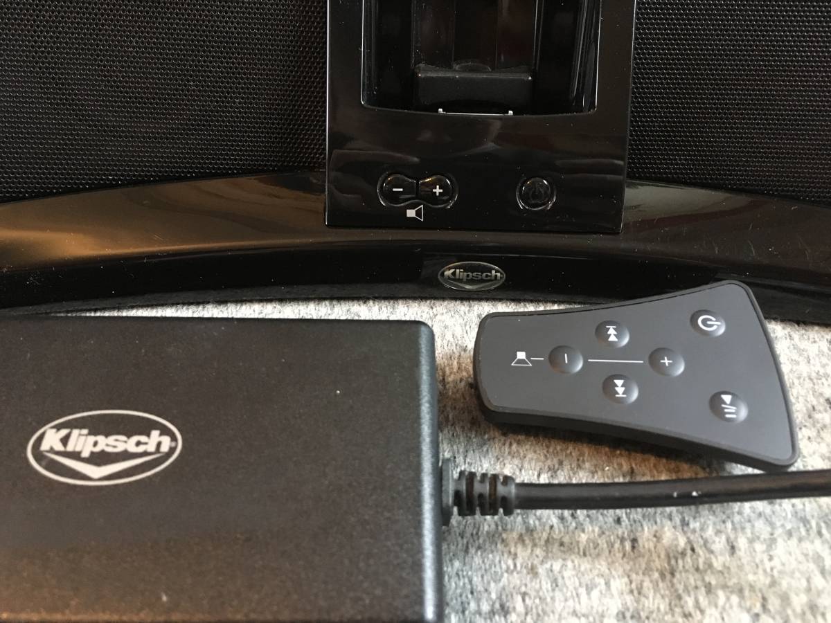 Klipsch iGroove HG クリプシュ BLACK iPhone iPod スピーカー オーディオ 音 確認済み 箱 本体セット ...