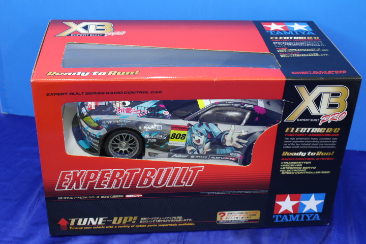 I2511/タミヤ TAMIYA エキスパートビルドシリーズ 1/10 XB PRO 初音ミク Studie GLAD BMW Z4 電動RC ...