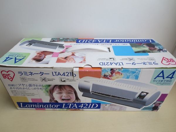 ラミネーター LTA421D Laminator アイリスオーヤマ A4 0605(ラミネーター)｜売買されたオークション情報、yahooの商品情報をアーカイブ公開 - オークファン ...