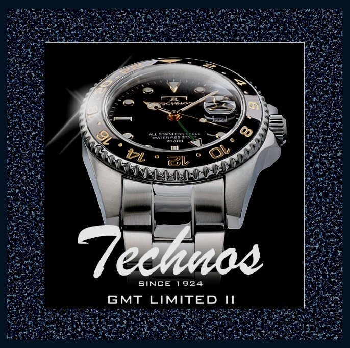 ハイクラス限定モデル TECHNOS GMT Limited Ⅱ SWISS製ムーブメント(クロノグラフ)｜売買されたオークション情報、yahooの商品情報をアーカイブ公開 - オークファン ...