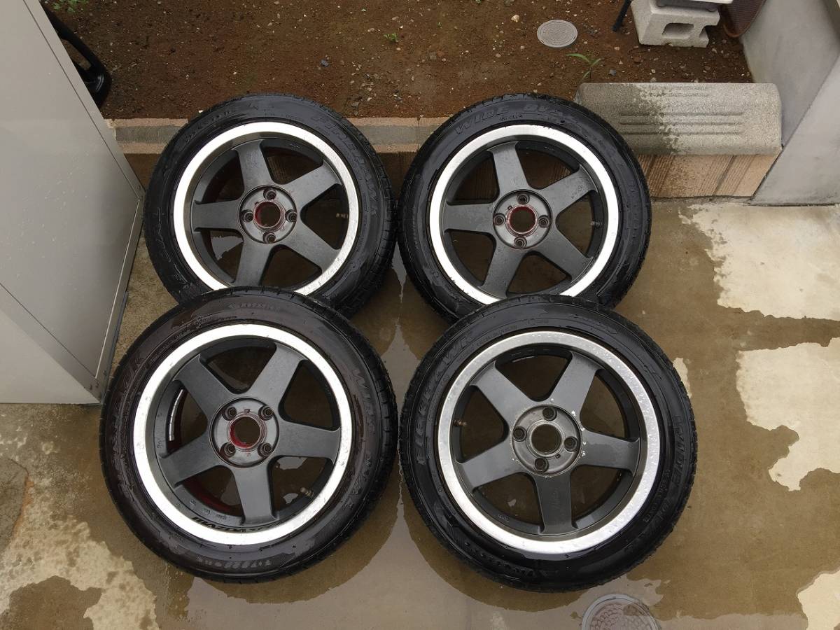 絶版 RAYS MAZDASPEED アルミ ホイール ロードスター NA6 4本 タイヤ(ラジアルタイヤ)｜売買されたオークション情報、yahooの商品情報をアーカイブ公開 - オークファン ...