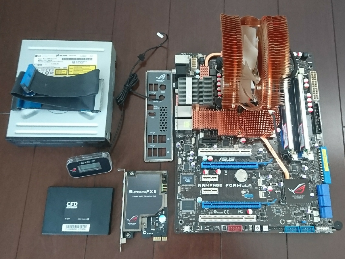 ASUS RAMPAGE FORMULA / MB/CPU/MEM/SSD/DVDセット I61033(ASUSTeK)｜売買された ...