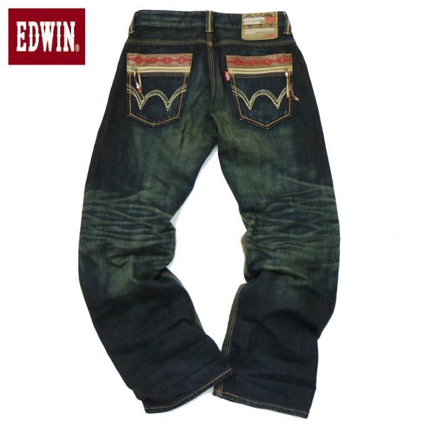 EDWIN エドウィン 444XVS 加工 ウエスタン ジップ デニム パンツ ジーンズ Sz.32 メンズ 日本製 c46ba103(W32)｜売買されたオークション情報、yahooの商品 ...