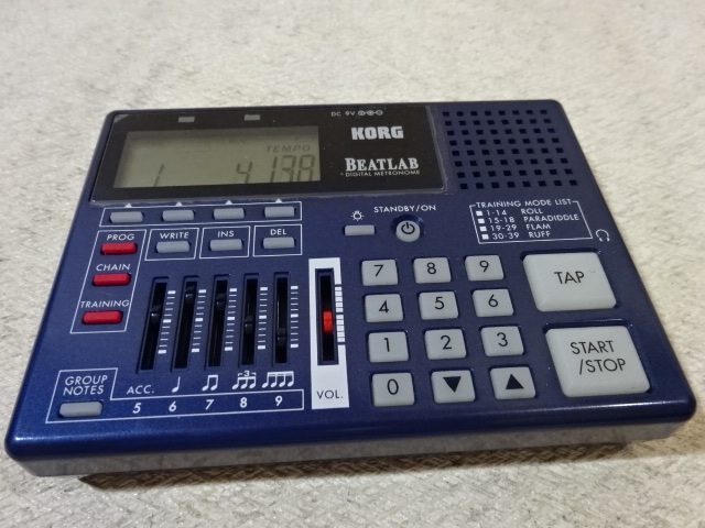 KORG BTL-1 BEATLAB メトロノーム デジタルメトロノーム コルグ(メトロノーム)｜売買されたオークション情報、yahooの商品 ...