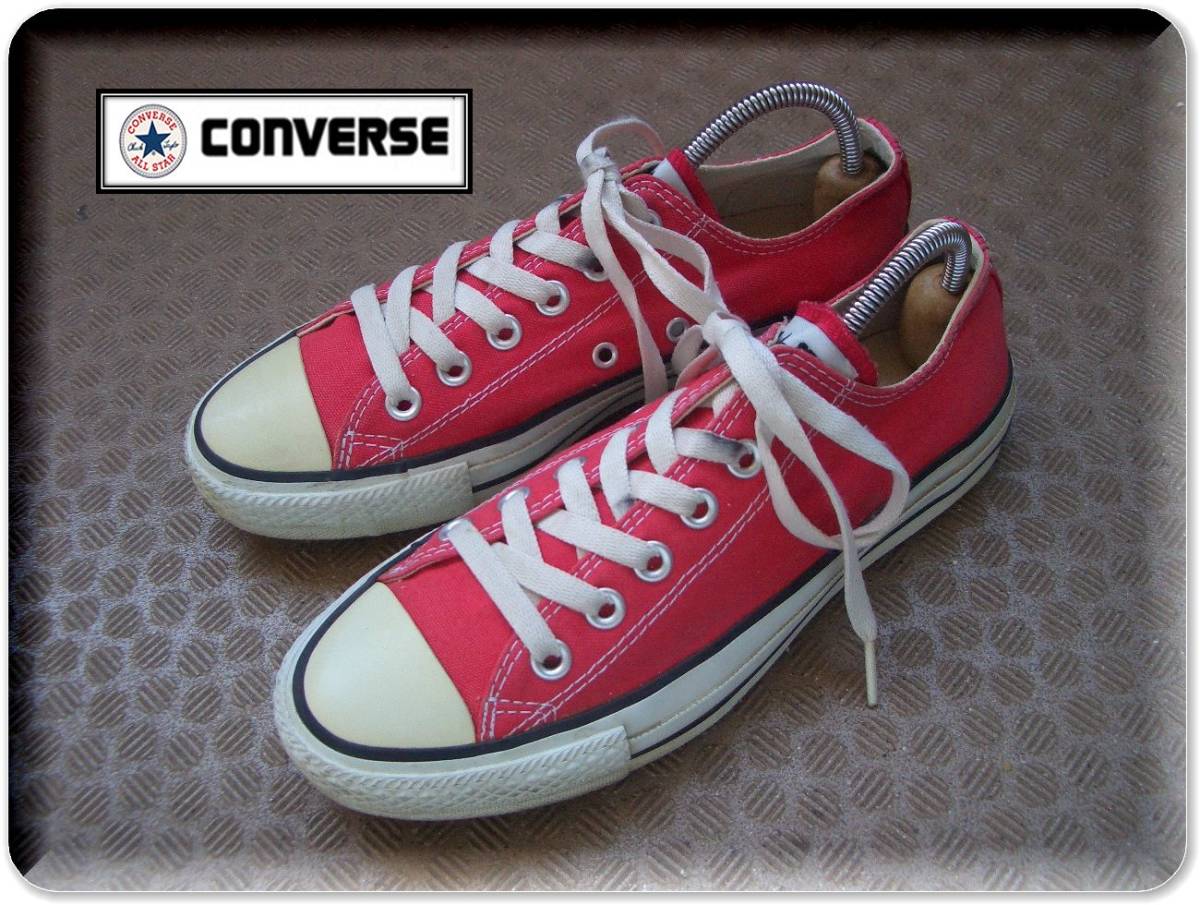 CONVERSE ALL STAR OX ローカットスニーカー サイズ24.5 F1-39(24.5cm)｜売買されたオークション情報 ...