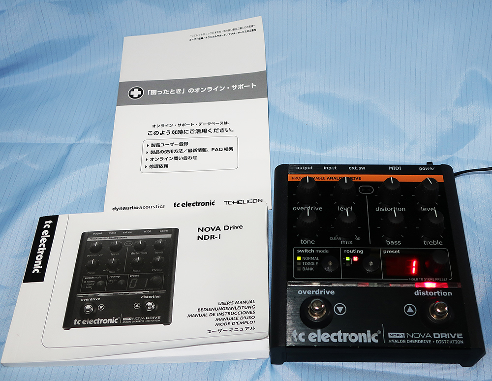 tc electronic NOVA DRIVE ノヴァドライヴ ノバドライブ ジャンク品