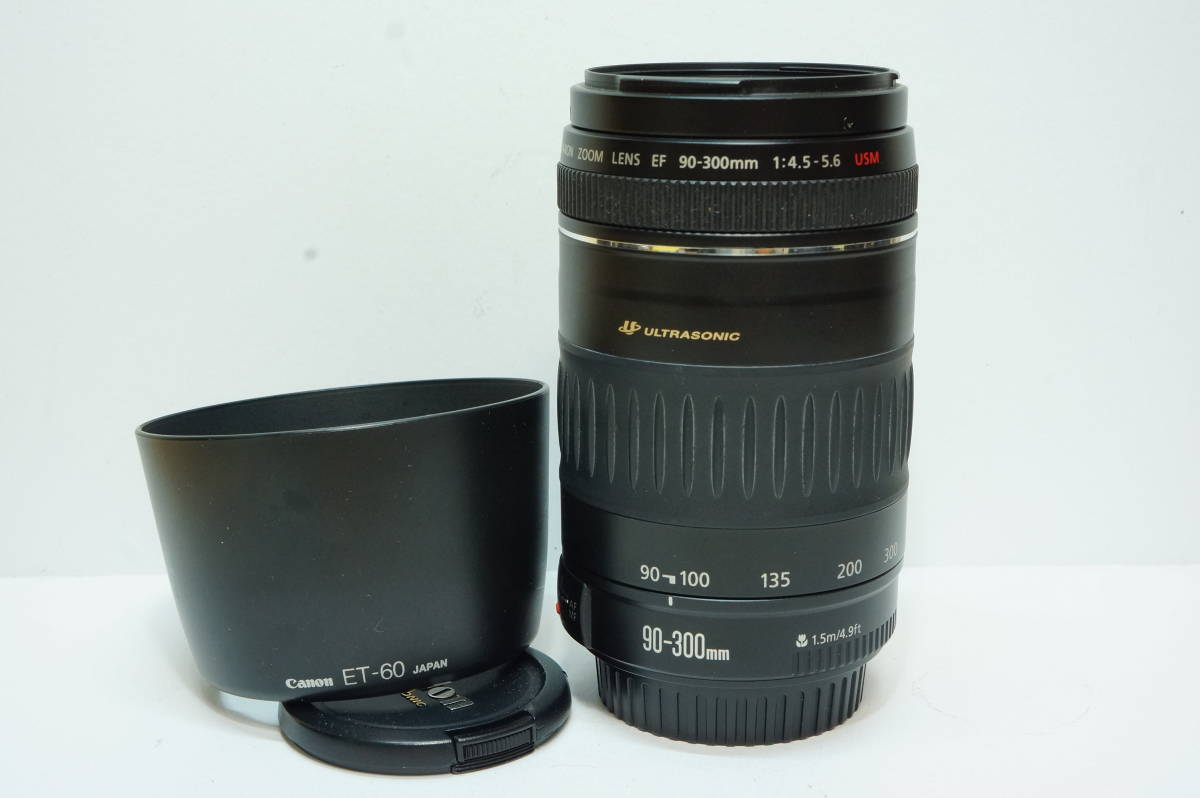 現状品 フード付き Canon EF90-300mm F4.5-5.6 USM ＃842(キヤノン)｜売買されたオークション情報、yahooの ...