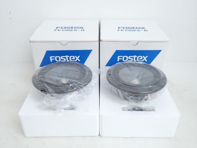 FOSTEX 13cmアルニコフルレンジ型スピーカーユニット FE138ES-R 2個 開封品 フォステックス 537DD-8(FOSTEX ...
