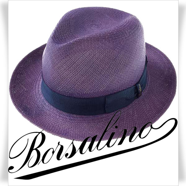 訳あり 定価3.8万 Borsalino ボルサリーノ パナマキート パナマハット 中折れ ハット 帽子 61cm PAGLIA100％ イタリア製 4013(テンガロンハット、ウエスタン ...