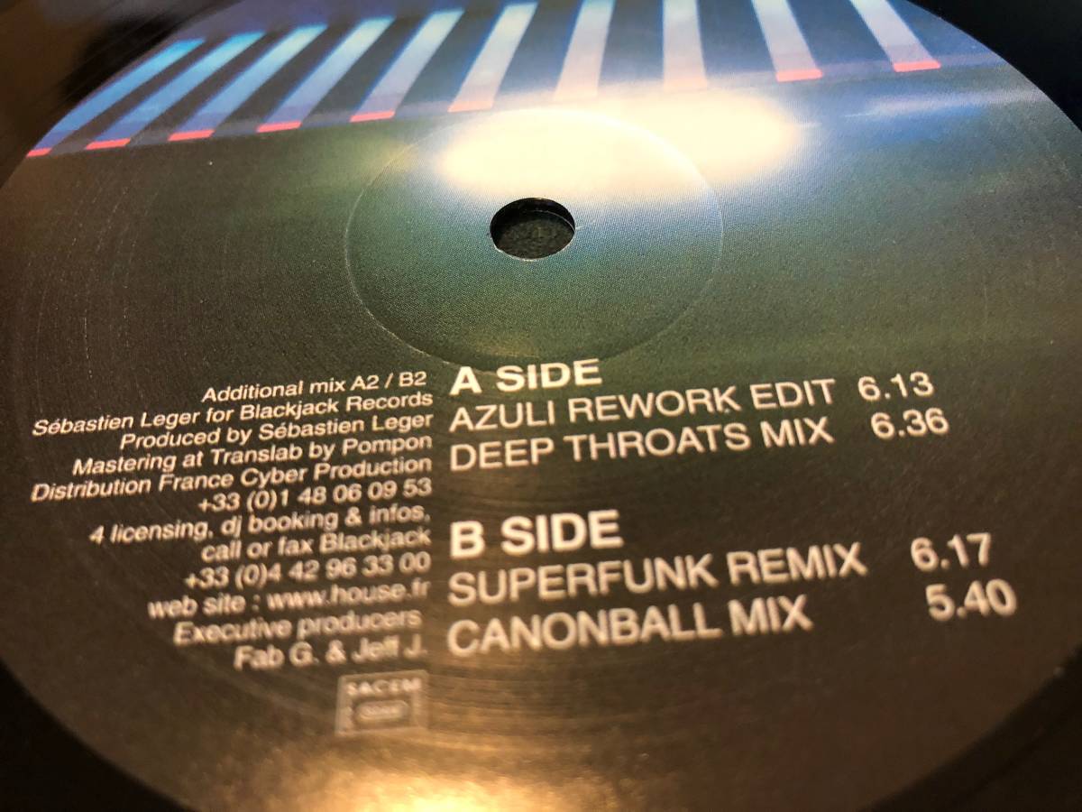 12” Sebastien Leger / Off The Wall / Michael Jackson ネタ ディスコ ヴォーカル ハウス ...