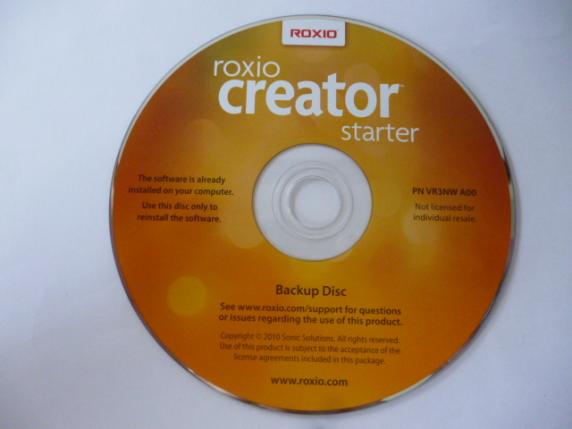 100円 送料185円 ROXIO roxio creator starter DVD1枚の出品(CD、DVDドライブ管理)｜売買された ...