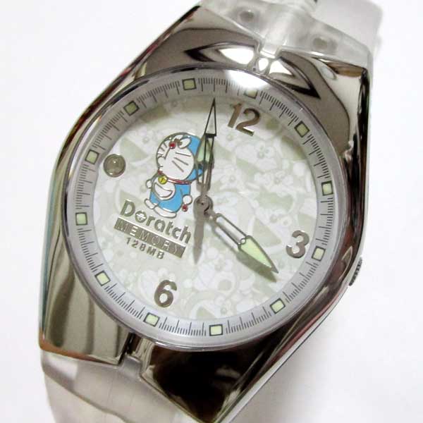 1円 ドラッチ 2005年 ドラッチ 時計 MEMORY-voltage ホワイト ドラえもん Doratch 腕時計 ラナ(ドラえもん)｜売買されたオークション情報、yahooの商品情報を ...