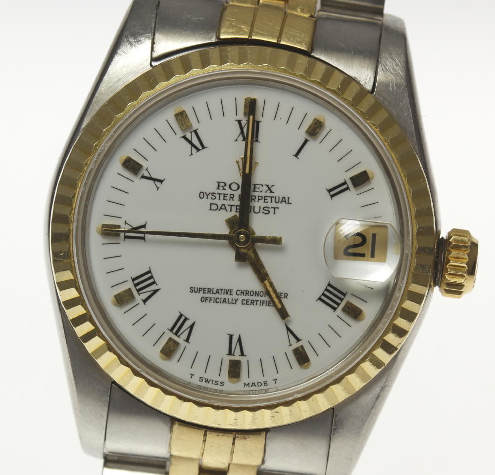 ジャンク品 1円スタート ROLEX 68273 デイトジャスト SS/YG ボーイズ 自動巻き(本体)｜売買されたオークション情報、yahooの商品情報をアーカイブ公開 - オークファン ...