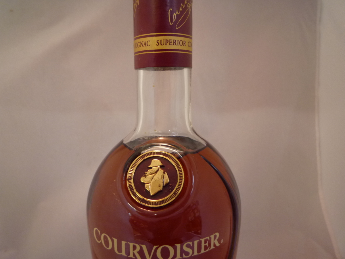 1円スタート 古酒 COURVOISIER/クルボアジェ Rouge VSOP コニャック ブランデー 700ml 40% 未開栓 Y2313 ...