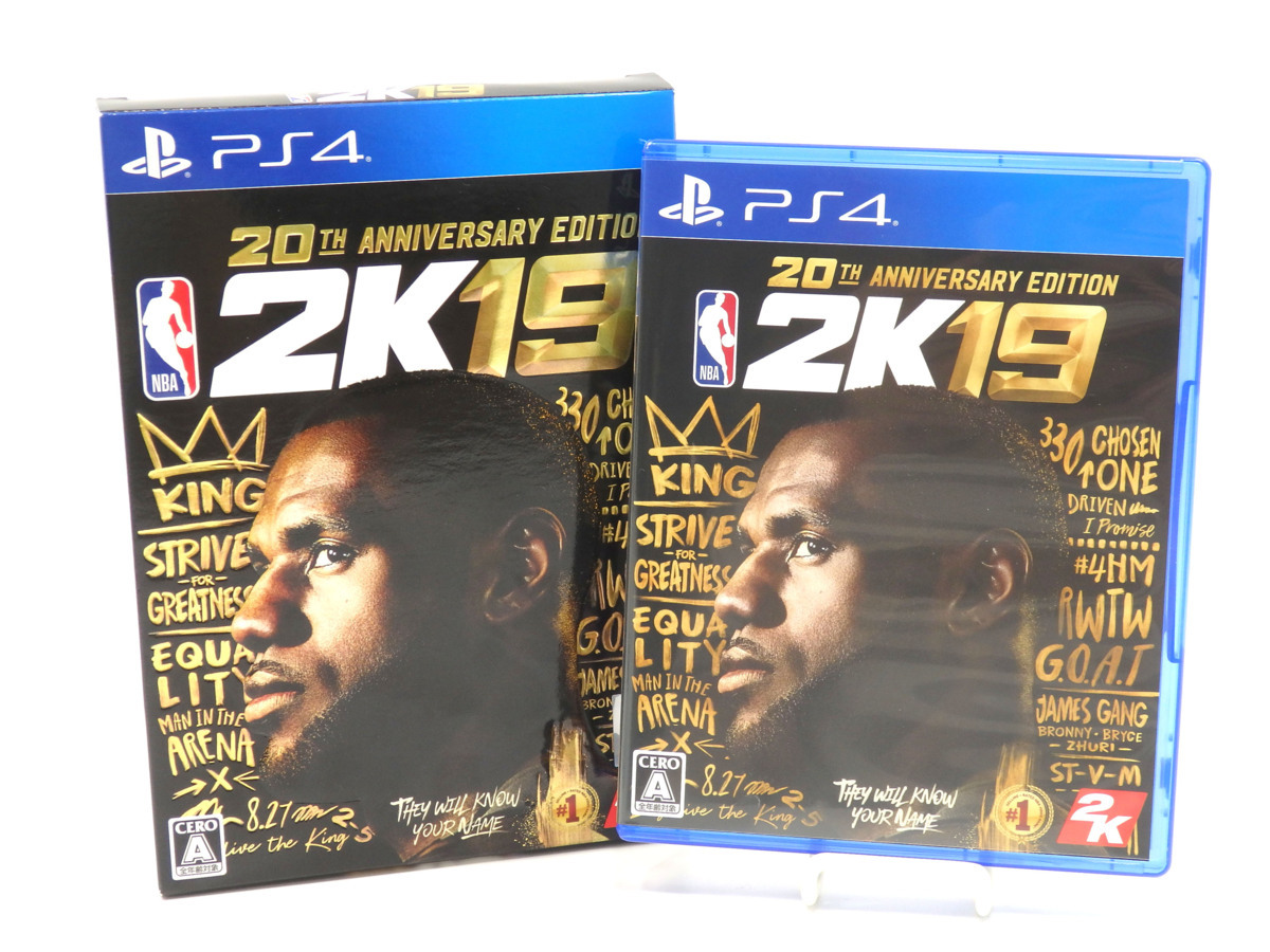 NBA 2K19 20th AnniversaryEdition PS4用ソフト バスケットボール テレビゲーム 20周年 1円(PS4ソフト)｜売買されたオークション情報、yahooの商品 ...