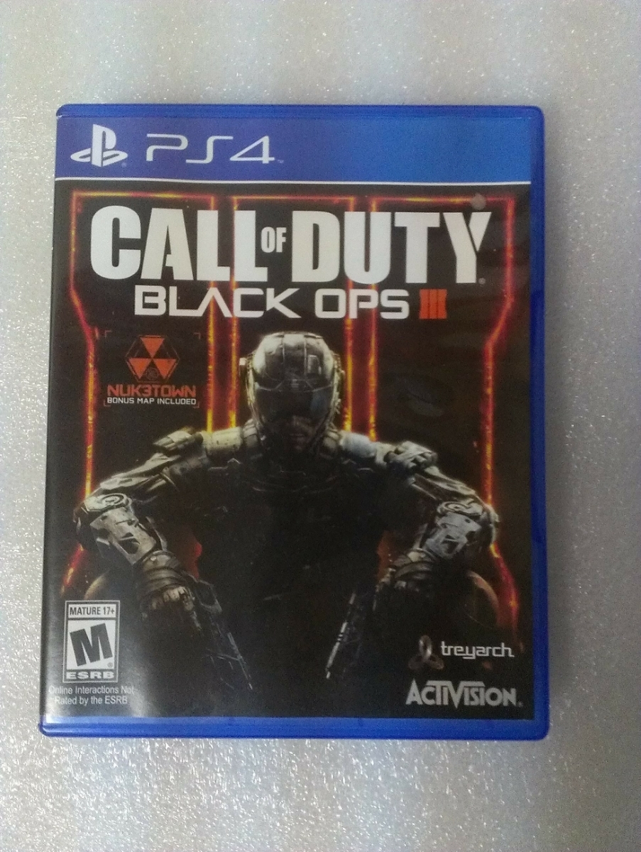 CALL OF DUTY BLACK OPS III 海外版 コール オブ デューティー ブラックオプス 3 COD BO3(PS4ソフト)｜売買されたオークション情報、yahooの商品情報を ...